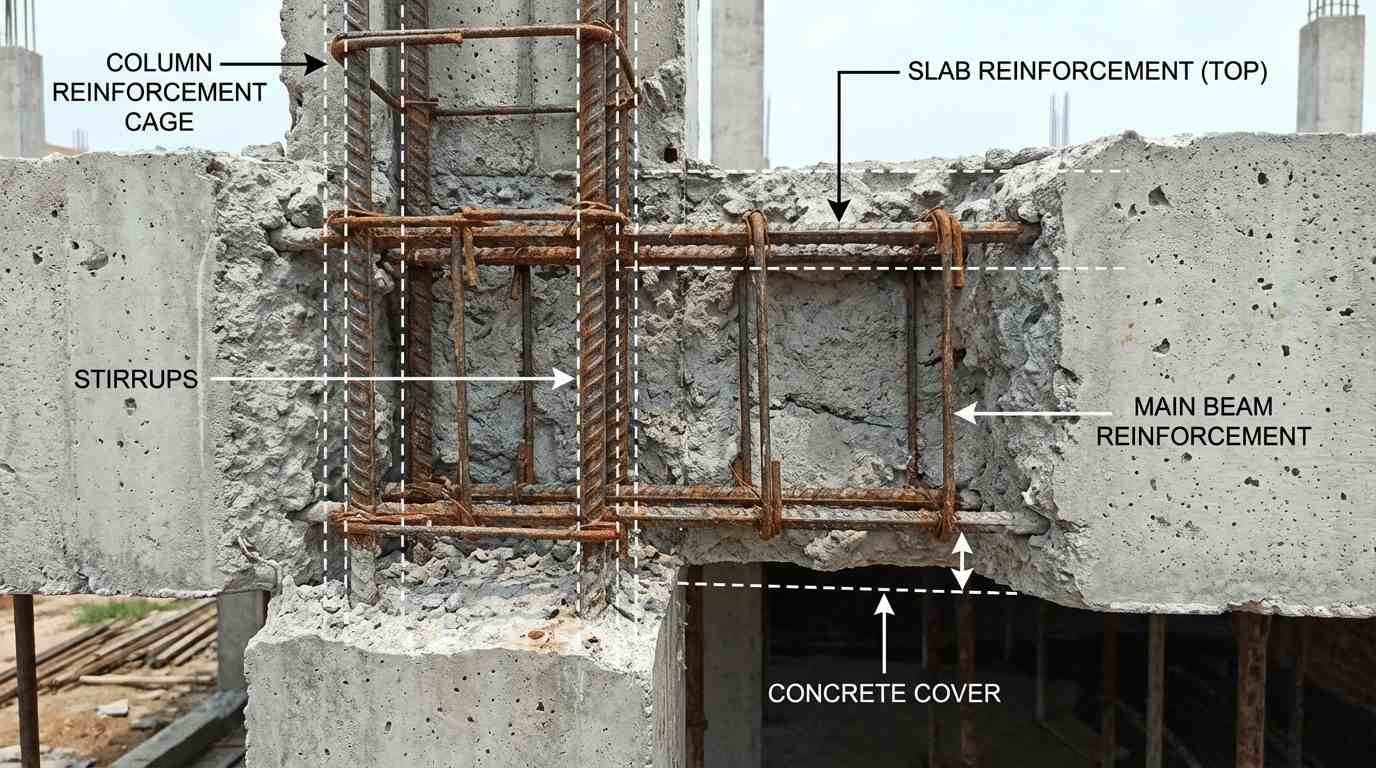 RCC Construction Cost Per Sq Ft India 2026 | Complete Guide - Civil Info